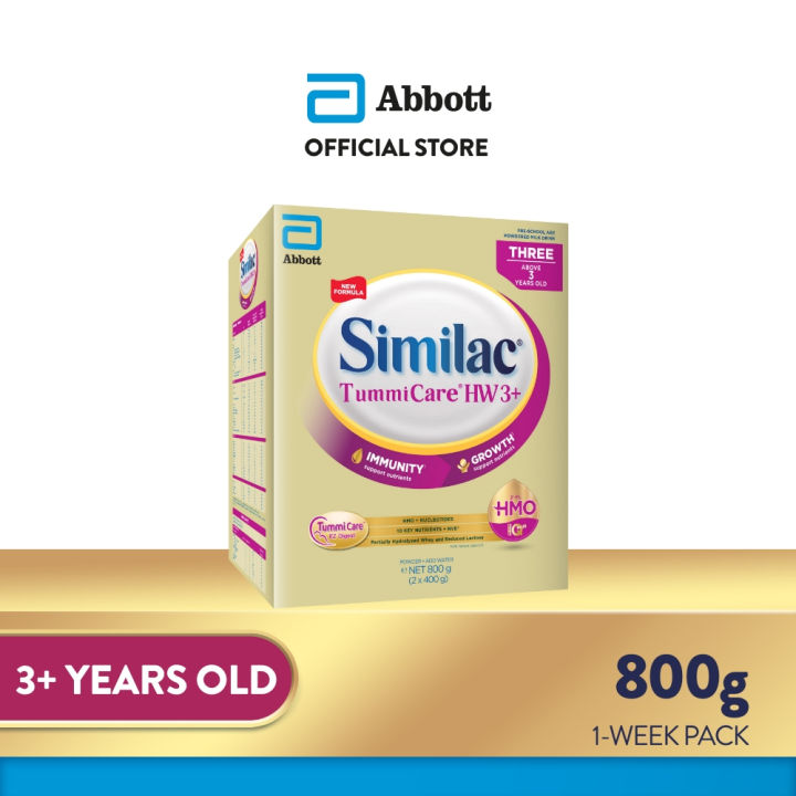 Similac TummiCare HW 3+ 800G For Kids Above 3 Years Old | Lazada PH