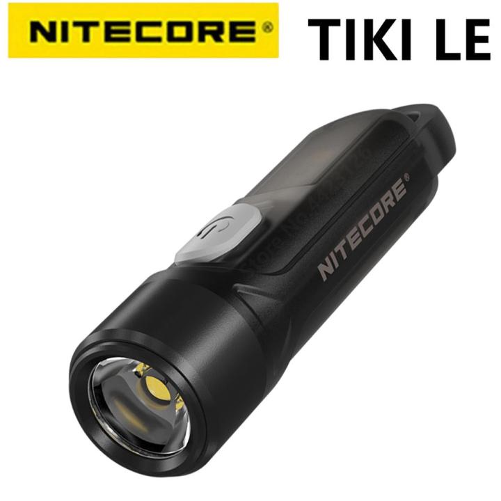 NITECORE TIKI TIKI LE 300 Lumens MINI futuristic keychain light USB ...