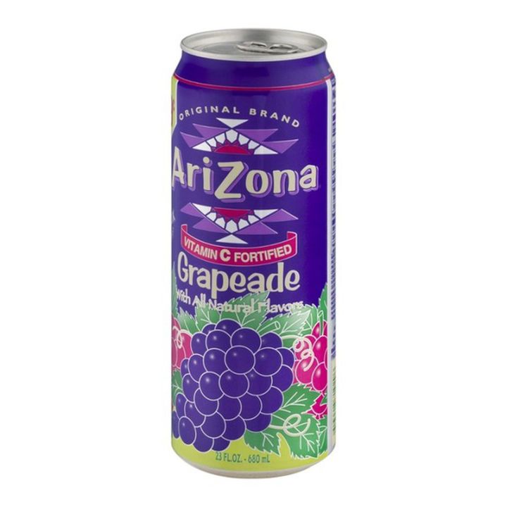 Arizona All Natural Ice Tea 680ml Grapeade | Lazada