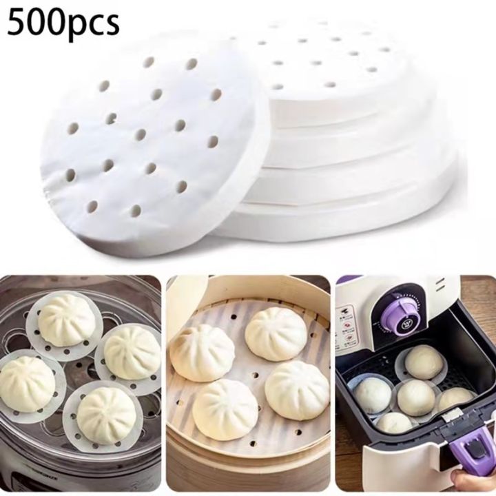 5.5 inch / 14cm Dim Sum Steamer Paper / BBQ Paper / 高级点心纸 / 高级烧烤纸 ...