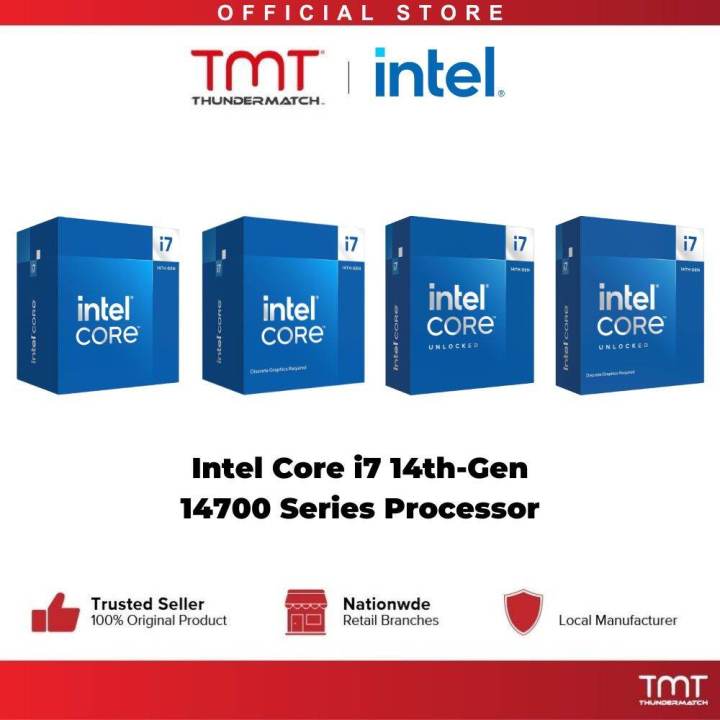 [TMT ] In Core i7 14th Gen series: 14700/14700f/14700K/14700kf-20 core ...