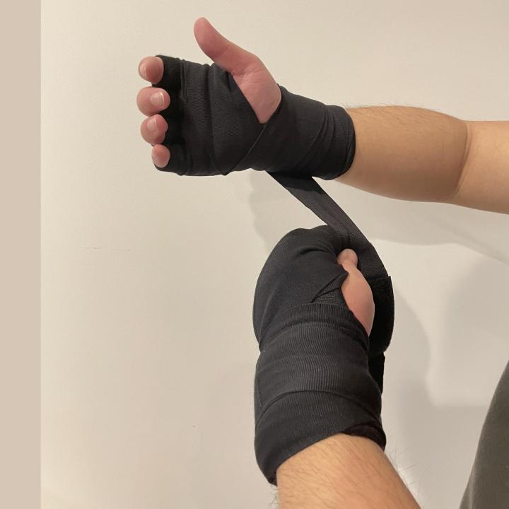Gommie Padded Inner Gloves Boxing Knuckle Protection Sleeve Hand Wrist ...