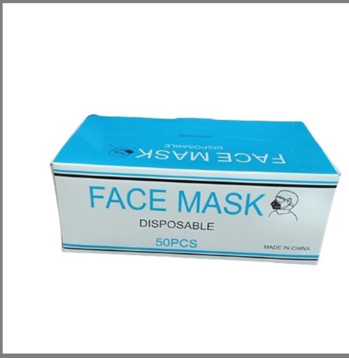 Disposable Face Mask 50 pcs | Lazada Singapore