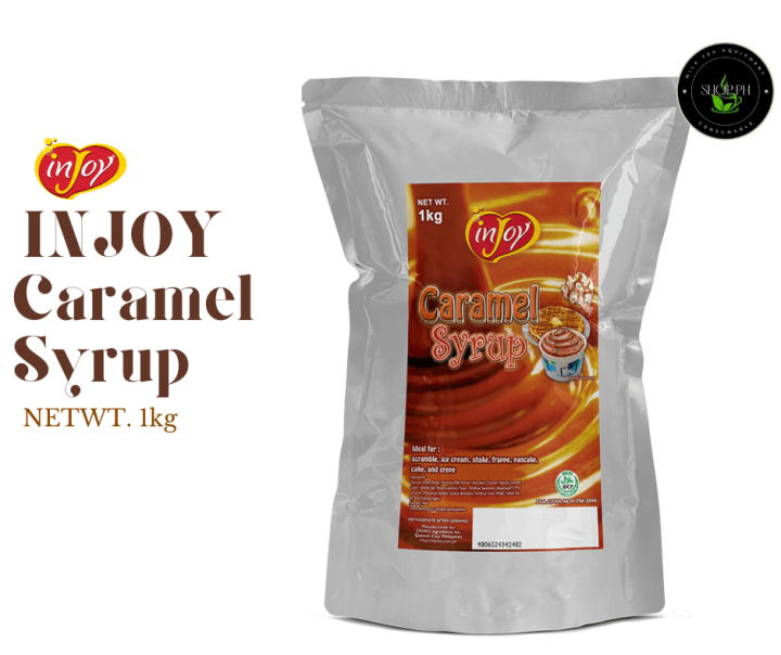 Injoy Caramel Syrup 1kg | Lazada PH