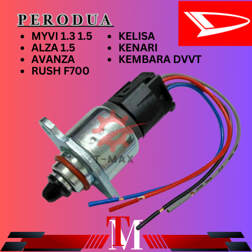 4PIN THROTTLE BODY SWITCH SENSOR / IDLING CONTROL VALVE Perodua Myvi ...