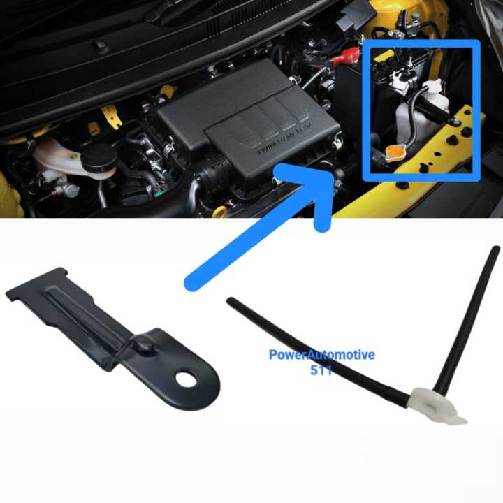 Perodua Myvi / Alza Radiator Spare Tank / Water Tank (CAP & HOSE) Or ...