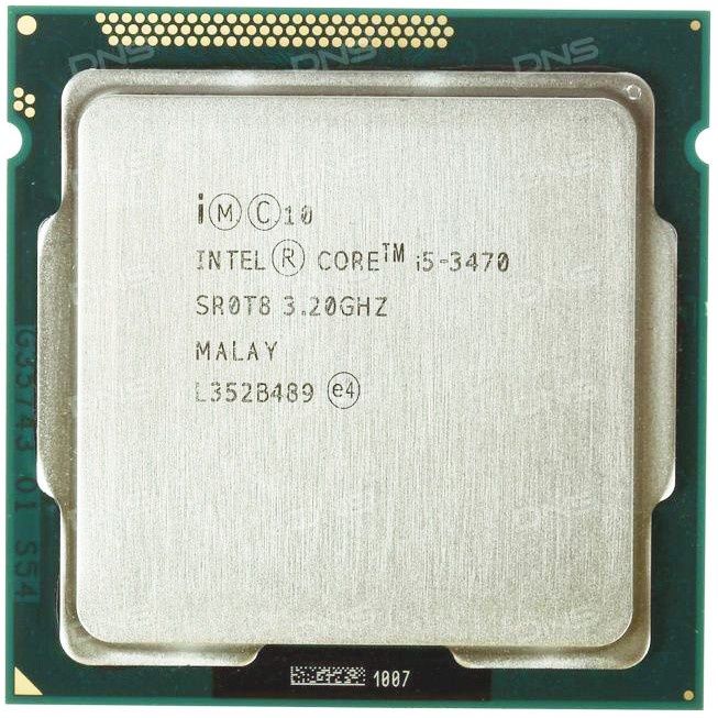 Intel Core I5 3470 3.20GHz 5GT/S 6MB L3ซ็อกเก็ต1155 Quad-Core CPU ...