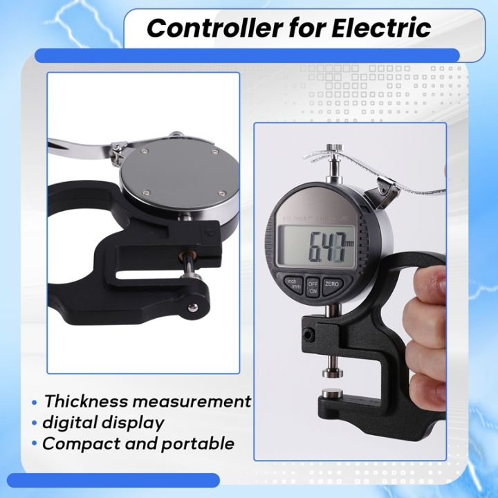 Digital Micrometer Thickness Gauge High Caliper Digital Display ...