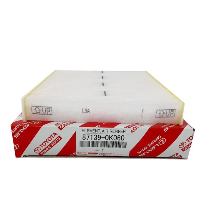 87139-0K060 AC Cabin Filter for Toyota Corolla Altis (2019 - 2024 ...