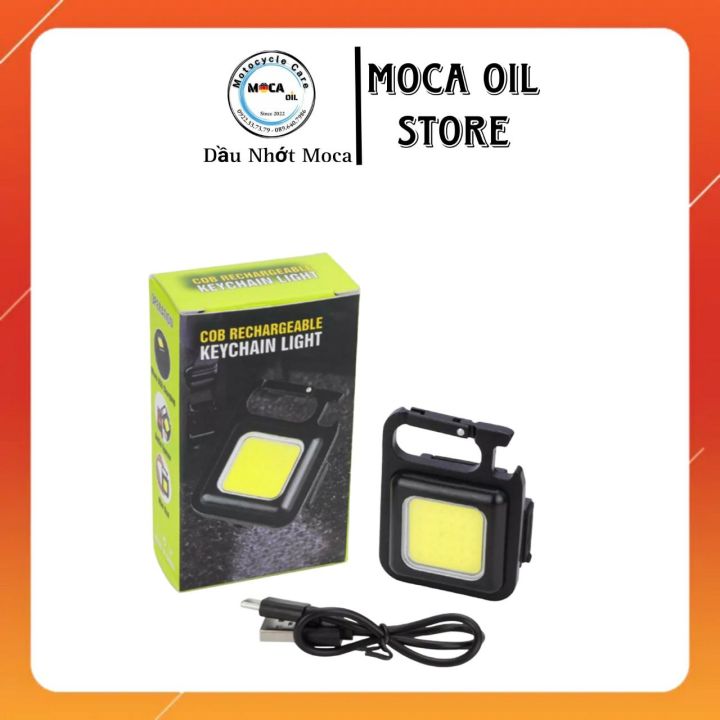 Móc Chìa Khoá Đèn Pin Đèn Led COB Mini Nam Châm Đa Năng Bỏ Túi Tiện Dụng Mang Theo Du Lịch Dã ...