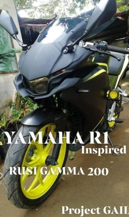 RUSI Gamma 200 Mask ONLY YAMAHA R1 inspired | Lazada PH