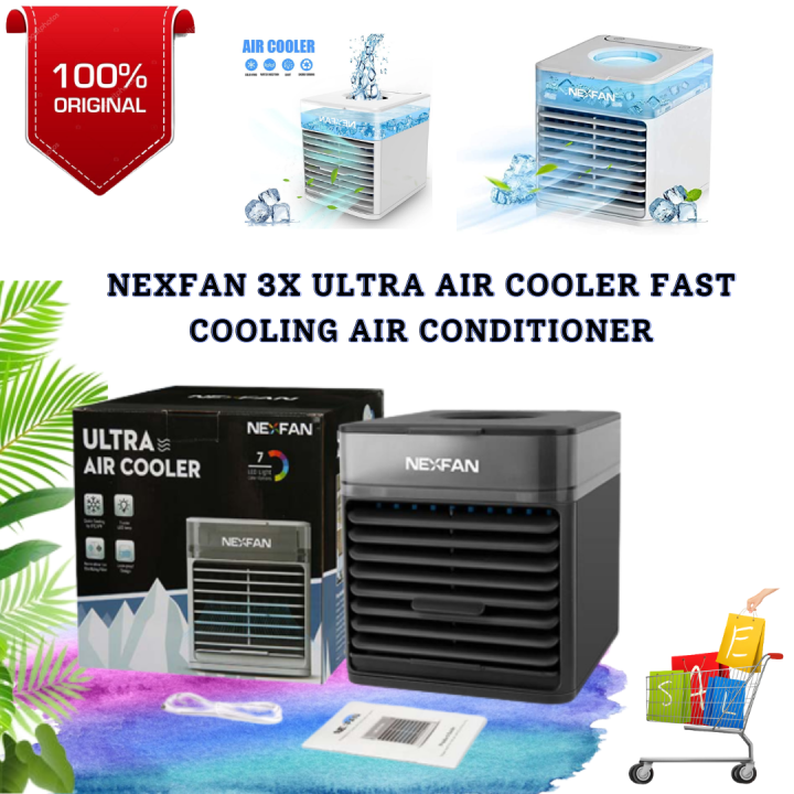 ORIGINAL NEXFAN 3X ULTRA AIR COOLER FAST COOLING AIR CONDITIONER ...
