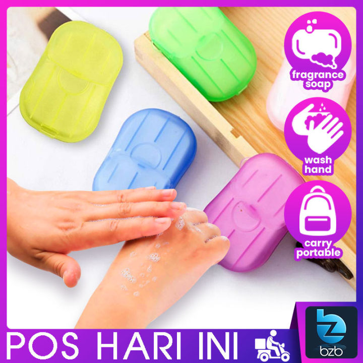 Anti Bacteria Paper Soap Disposable Hand Wash Foaming Sheets Portable ...
