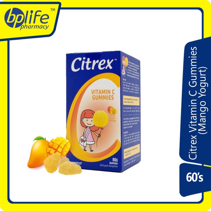 Citrex Vitamin C Gummies 60s (Mango Yogurt) | Lazada