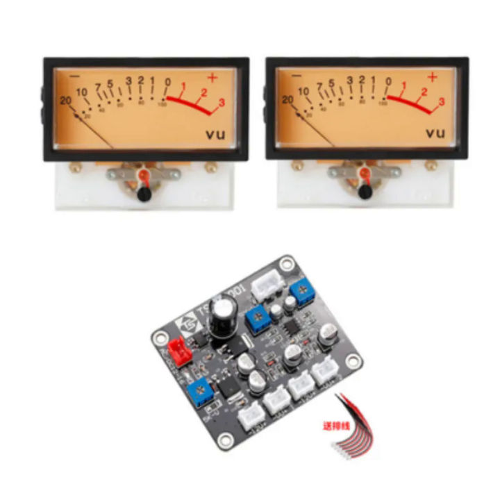 GHXAMP VU Meter Driver Board Tube Amplifier DB Level Ammeter High ...