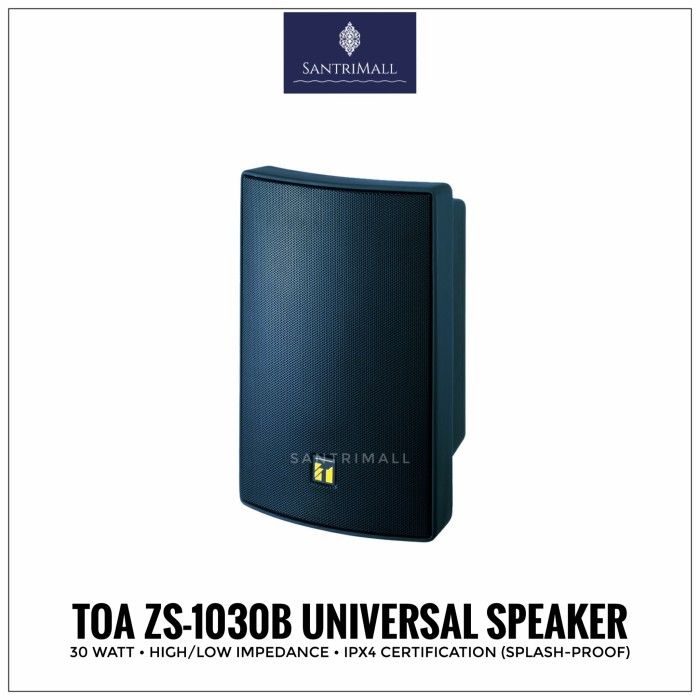 TOA ZS-1030B Indoor Wall Sound Speaker Dinding Dalam Ruangan Masjid ...