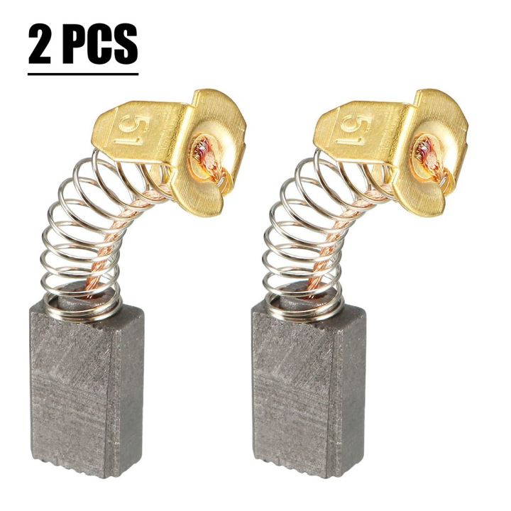 2PCS Carbon Brushes Spare Parts Chop Saw Cut Off Machine Angle Grinder ...
