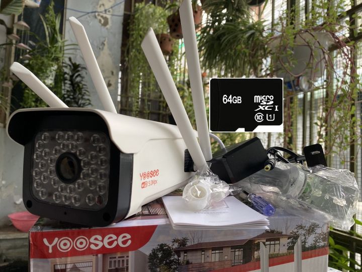 ( COMBO YOOSEE ) CAMERA YOOSEE THÂN 36 LED NGOÀI TRỜI CHỐNG NƯỚC, CHỐNG ...