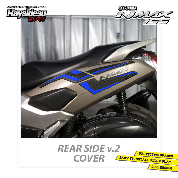 Hayaidesu Yamaha Nmax V1 Rear Side Body Protector Cover | Lazada PH