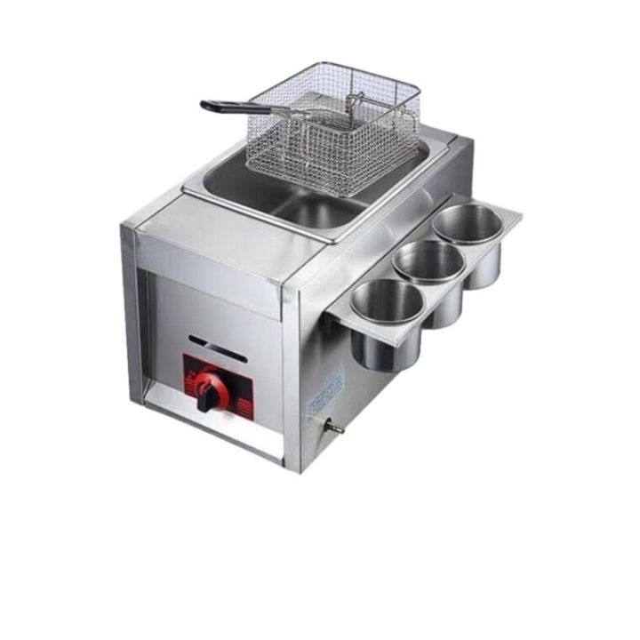 HL81 หม้อทอดแก๊ส Deep Fryer เตาทอดอ่างเดี่ยว 6ลิตร หม้อทอดไก่ | Lazada ...