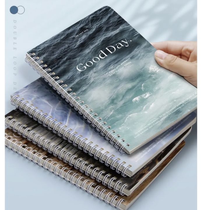 A5 Random Design Notebook 60Sheets Spiral Book Painting Design | Lazada PH