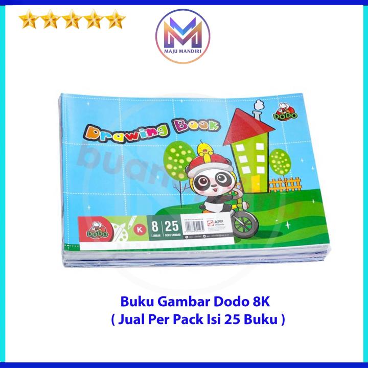 Buku Gambar Dodo 8K / Drawing Book Per Pack Isi 25 Buku | Lazada Indonesia