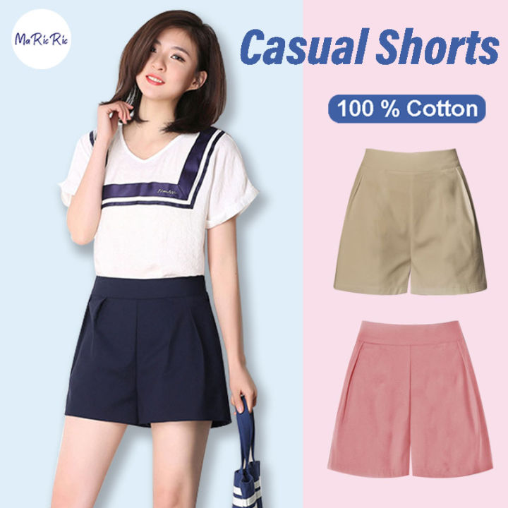 (SG InStock) Women Casual High Waist Shorts Home Wear (Street Wear ...