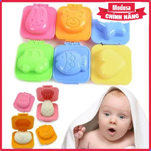 Set 6 Khuôn Tạo Hình Đồ Ăn Modosa Dặm Ngộ Nghĩnh Tạo Sự Tò Mò Cho Bé ...