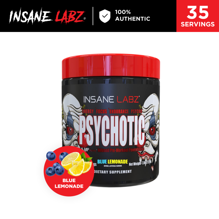 Insane Labz Psychotic Pre Workout 35 serve. | Lazada PH