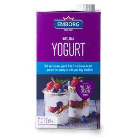 Emborg Natural Yogurt 1L | Lazada PH