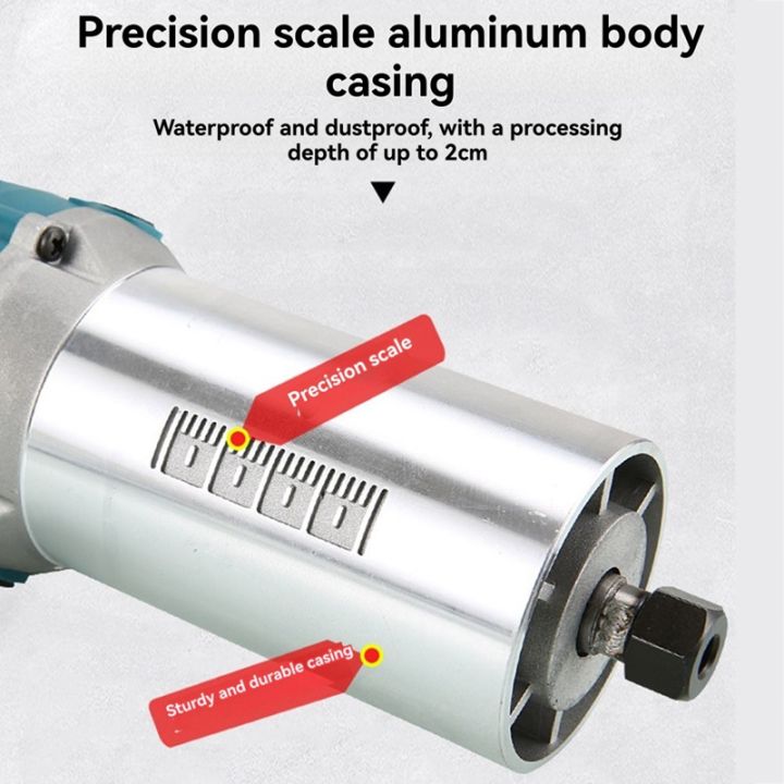 220V Electric Trimmer Wood Router Woodworking Trimming Milling ...