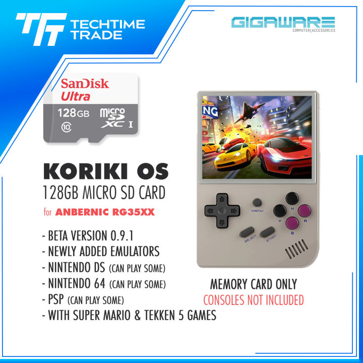 Gigaware KorikiOS for Portable Consoles Anbernic RG35XX Beta Version ...