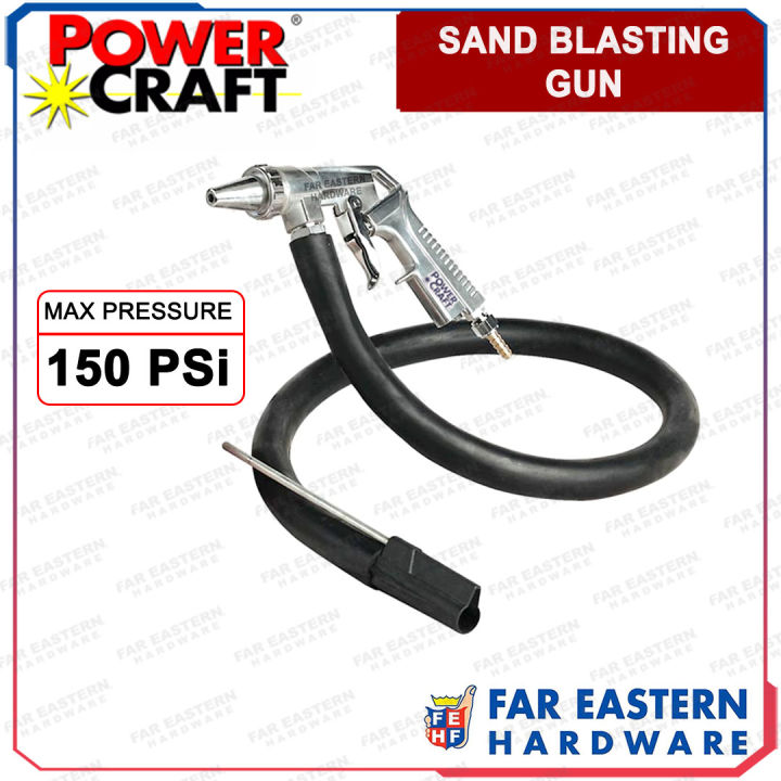 POWERCRAFT Pneumatic Sand Blasting Gun Sandblast | Lazada PH