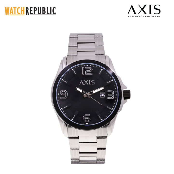 AXIS USAIN Silver Stainless Steel Watch For Men AH1298-0102 | Lazada PH