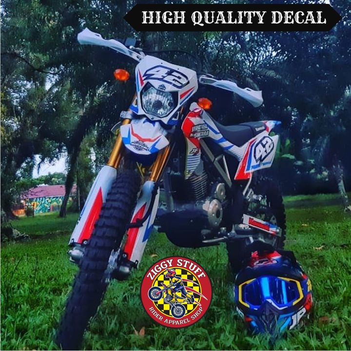 Decal CRF decal CRF 150 L full body stiker motor trail decal motocross ...
