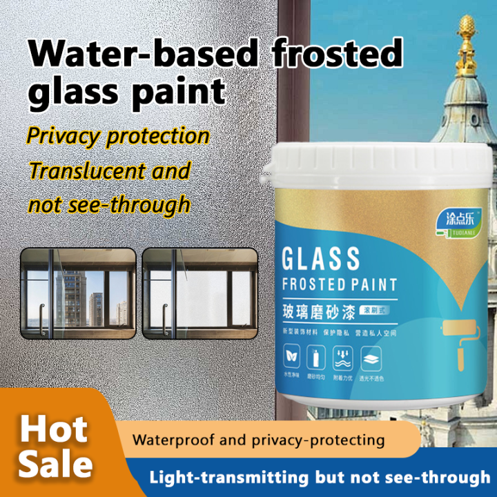 Bathroom special waterproof sandblasted glass frosting paint | Lazada ...
