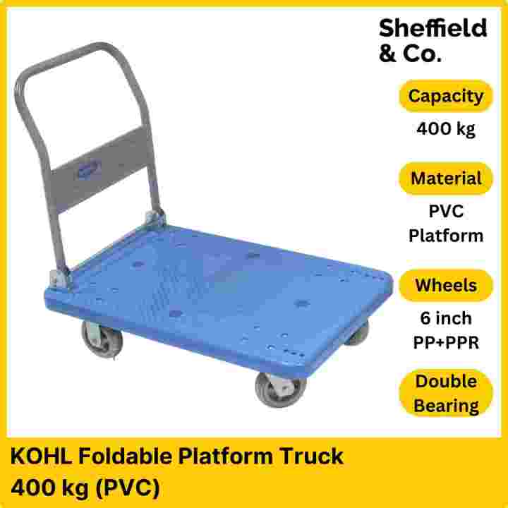 KOHL Foldable Platform Truck, 400kgs (PVC) | Lazada PH