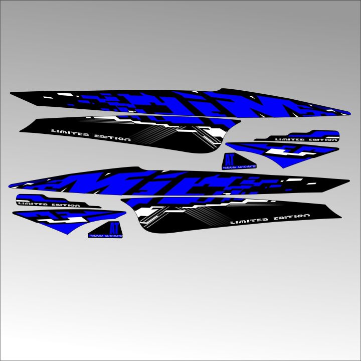 MIO SPORTY LIMITED DECALS STICKER | Lazada PH