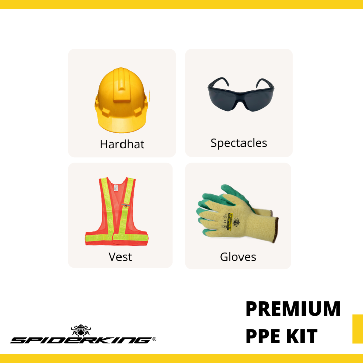 SPIDERKING® Premium Construction PPE Kit | Lazada PH