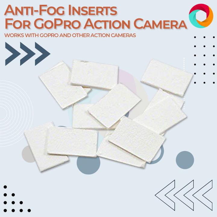 Shoot Anti Fog Inserts for GoPro and Other Action and Underwater ...