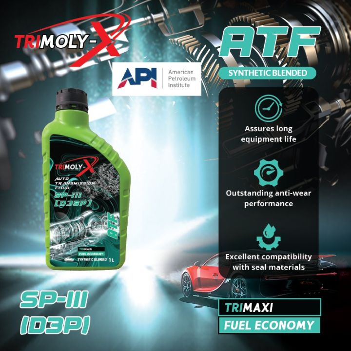 TRIMOLYX ATF SP III SP3 / D3-SP 1L FULLY SYNTHETIC AUTOMATIC ...