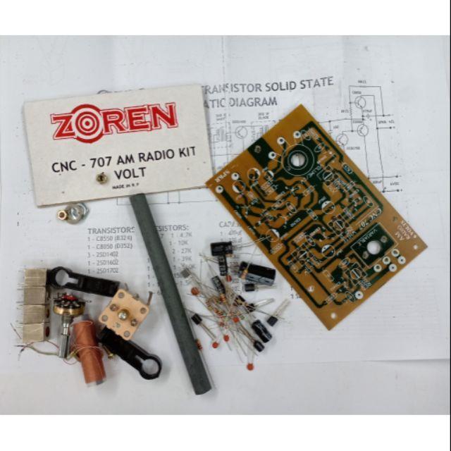 AM TRANSISTOR RADIO KIT CNC707 | Lazada PH