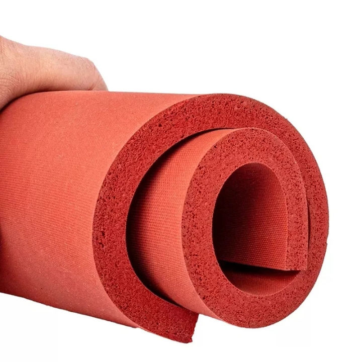 Heat Resistant Silicone Sponge Foam Rubber Sheet, Texture, High Temp ...