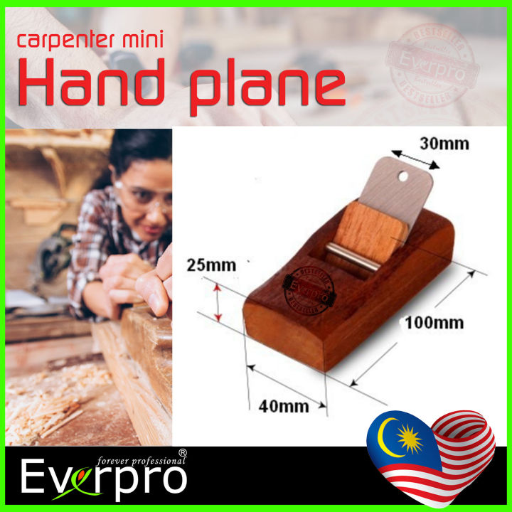 Wood working Planer Mini Hand Tool Flat Plane Carpenter Wood Plan DIY ...