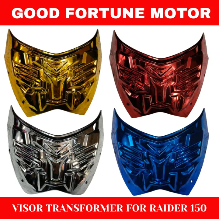 SUZUKI RAIDER 150 VISOR TRANSFORMER DESIGN FOR RAIDER 150 MOTORCYCLE ...