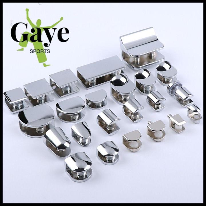 GS 1Pc Zinc Alloy Furniture Hardware Nickel Finish Shelves Clips Shelf ...