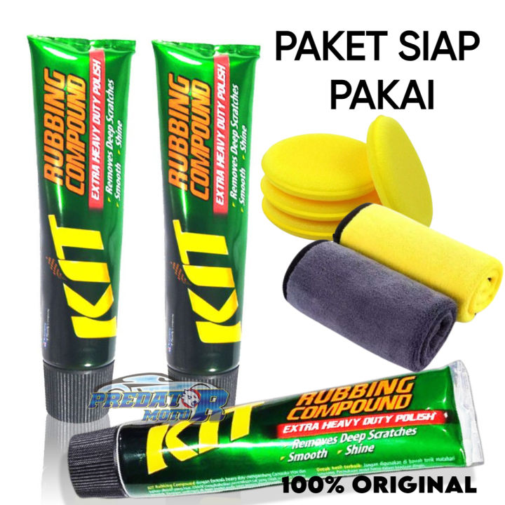 PAKET SIAP PAKAI PALING SERING DIGUNAKAN TUKANG POLES KIT RUBBING ...