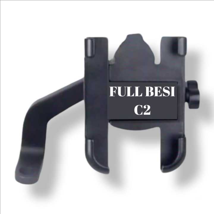 Phone Holder / Holder Besi C2 / Holder hp motor spion full besi ...