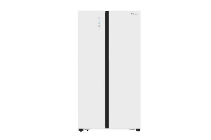 BRANDT 622L GLASS DOOR INVERTER 2 DOOR SIDE BY SIDE FRIDGE REFRIGERATOR BGA622NWA | Lazada
