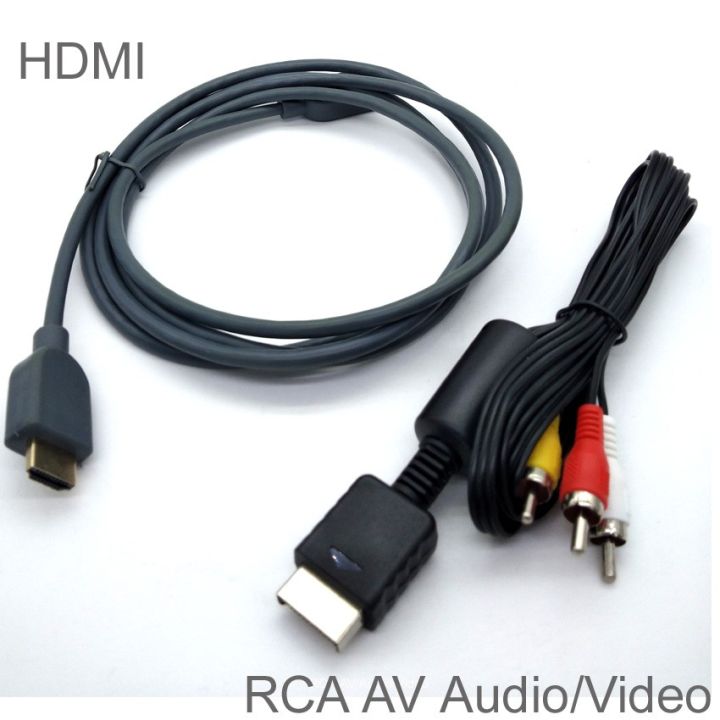 Sony PlayStation PS1 / PS2 / PS3 1.8m RCA AV Audio/Video Composite ...